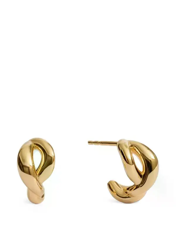 Monica Vinader Ochre Huggie Earrings