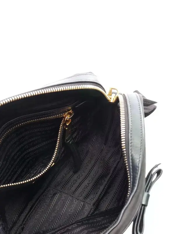Prada 2000s Bow-detail Shoulder Bag