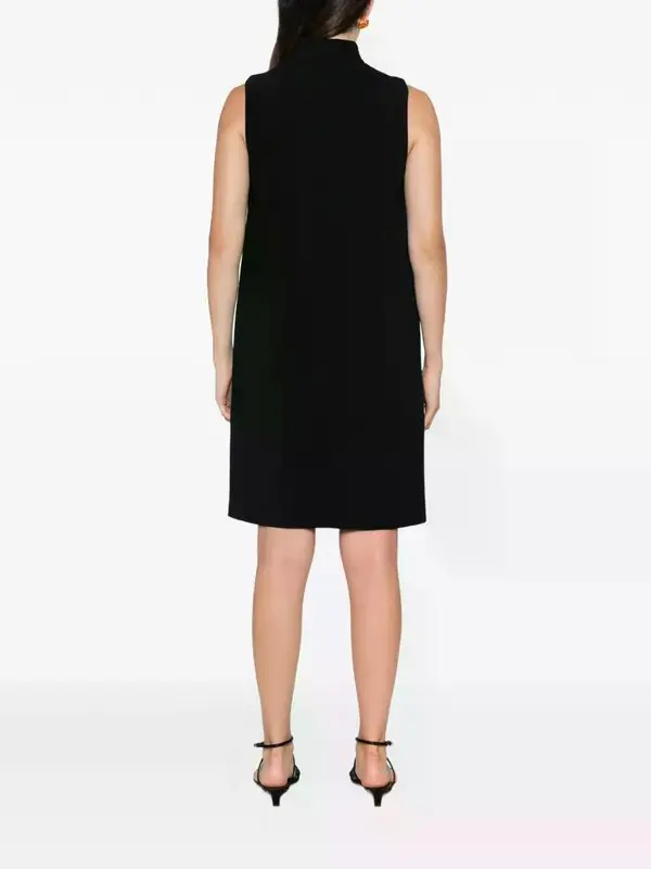 Max Mara Floral-motif Sleeveless Mini Dress