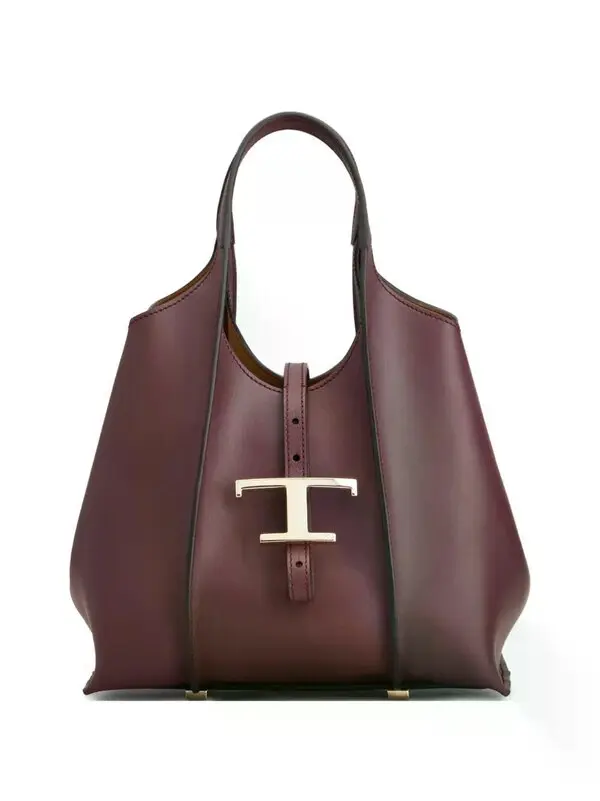 TOD'S Medium T Timeless Tote Bag - Red