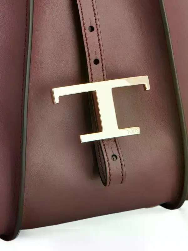 TOD'S Medium T Timeless Tote Bag - Red