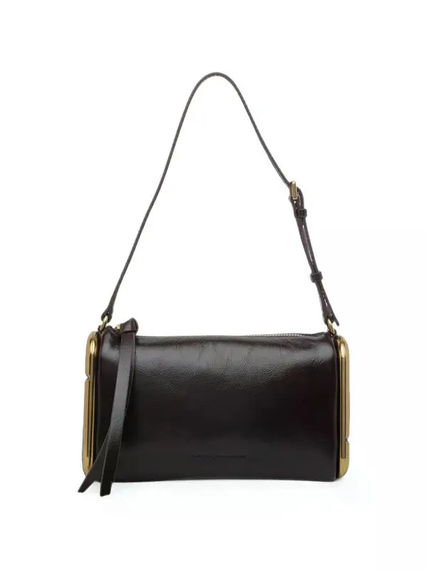 Marc Jacobs The Small Scene Logo-debossed Leather Shoulder Bag