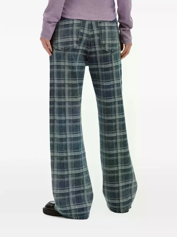 B+AB Plaid Jeans