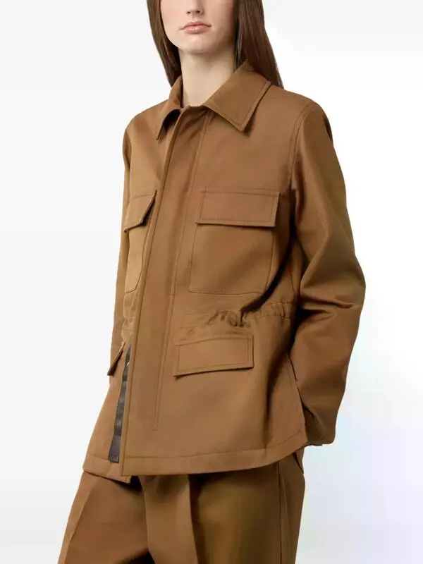 TOD'S Leather-trim Jacket