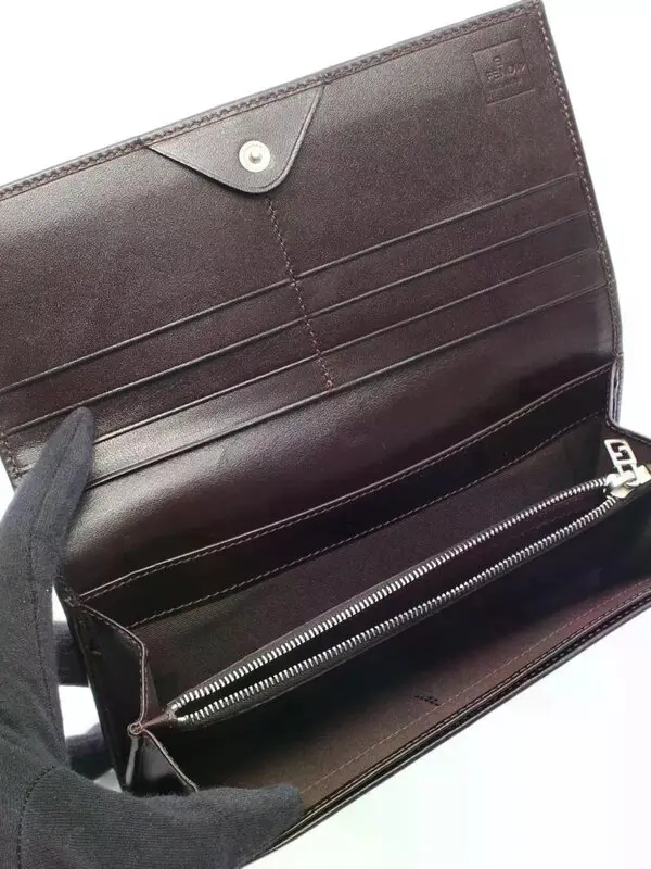 Fendi 2010s Zucca Bi-fold Wallet