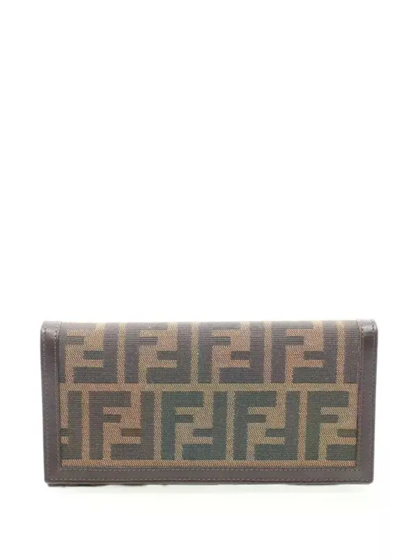 Fendi 2010s Zucca Bi-fold Wallet