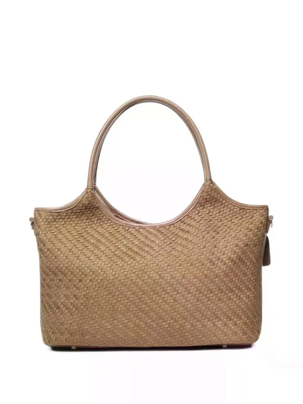 V°73 Zelda Woven-effect Shoulder Bag