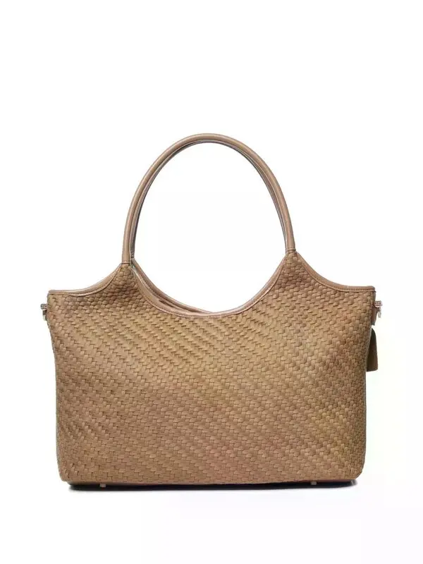 V°73 Zelda Woven-effect Shoulder Bag
