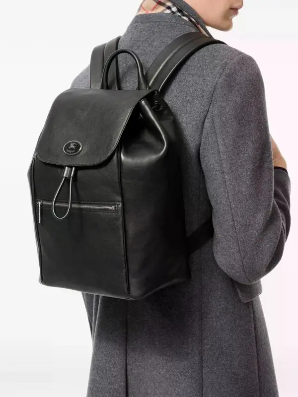 Burberry Knight Stamp Drawcord Backpack