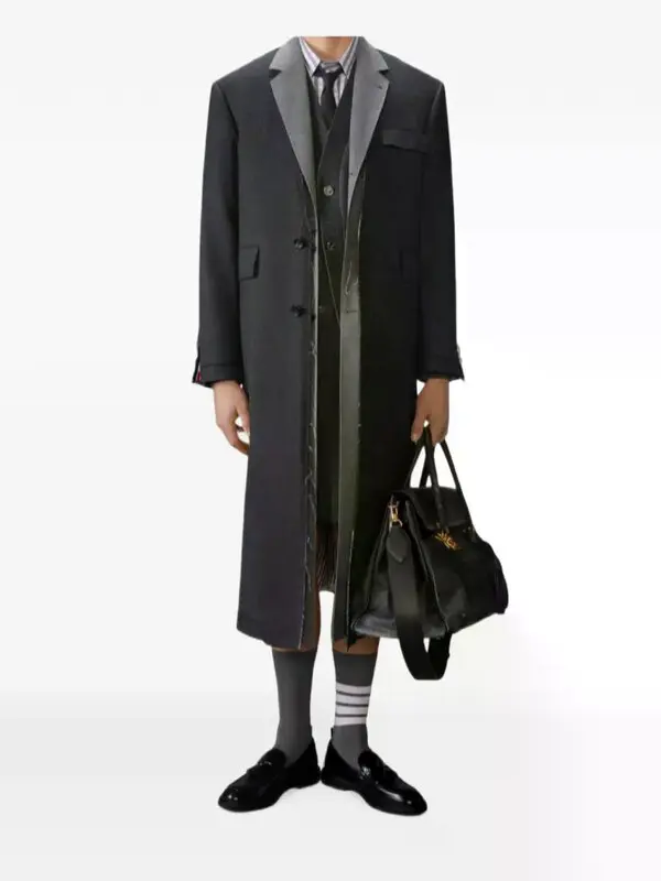 Thom Browne V-neck Button-up Cardigan