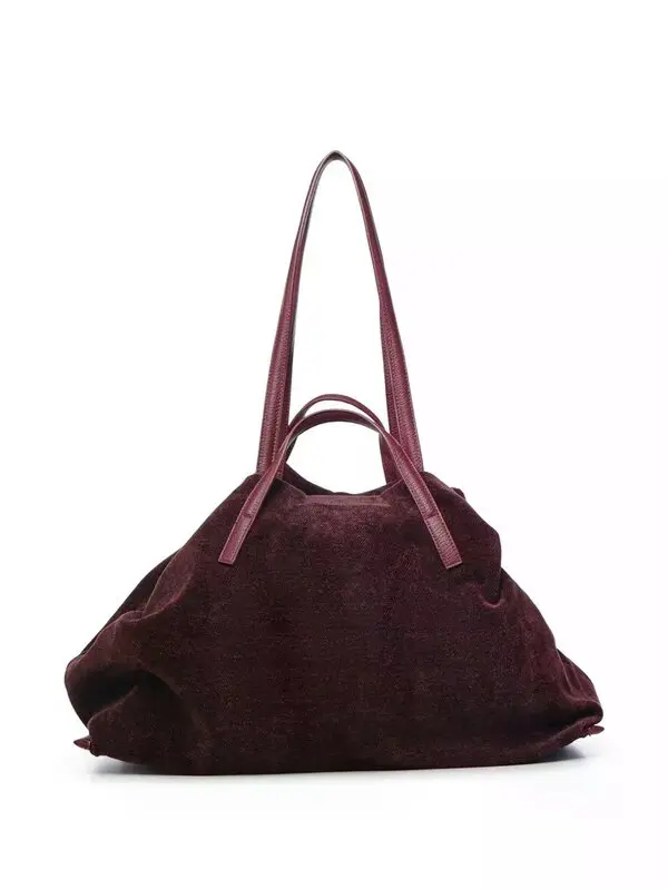 V°73 Fringe-charm Logo-plaque Shoulder Bag - Red