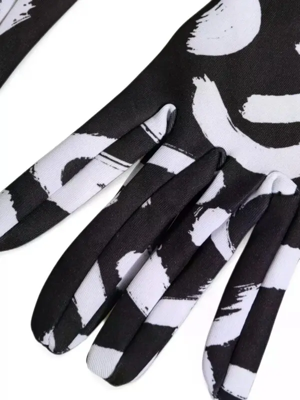 Dolce & Gabbana Dg Logo Elbow-length Gloves
