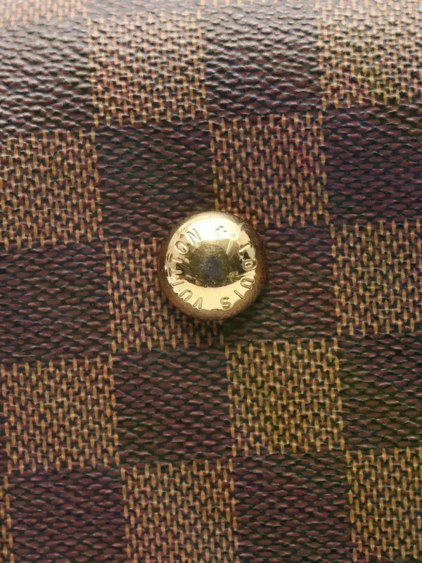 LOUIS VUITTON 2006 Duomo Damier Ebene Handbag