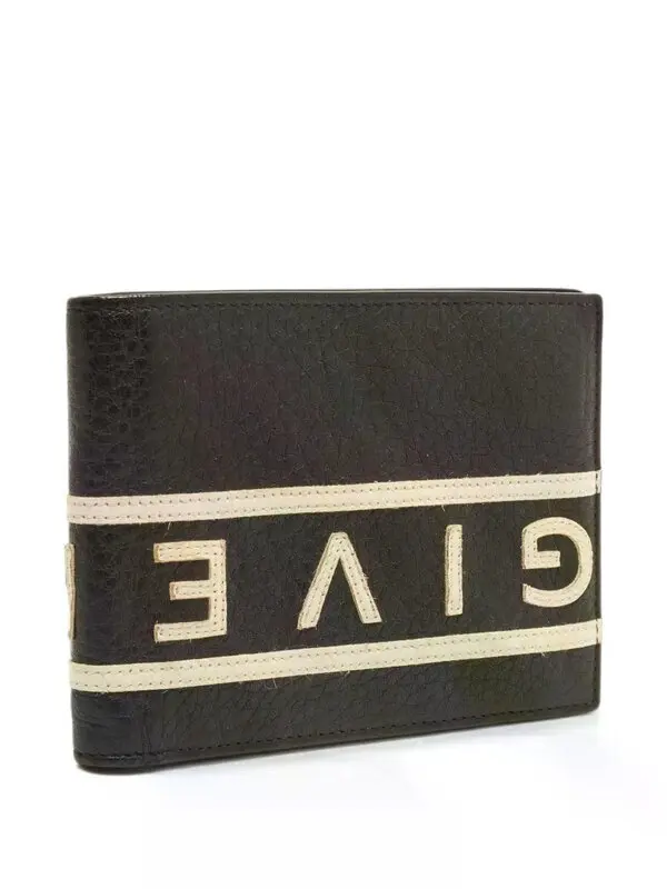 Givenchy Logo-patch Bifold Leather Wallet