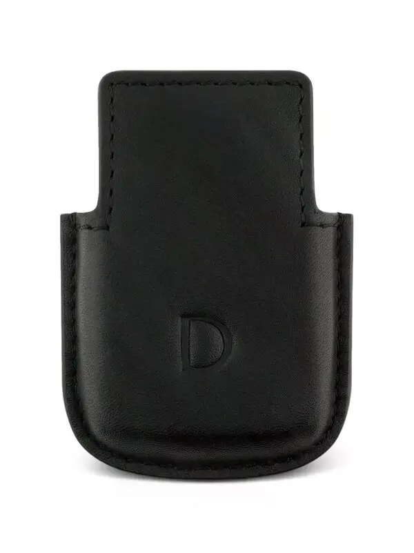 S.t. Dupont Topstitched Leather Lighter Case