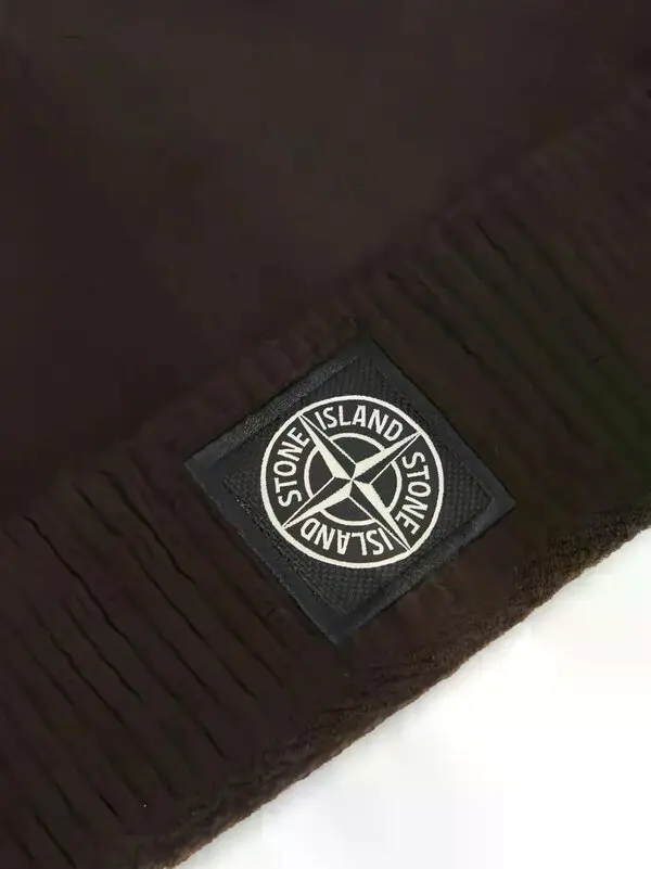 Stone Island N100007 Plush Stitch Stretch Rws Wool Beanie