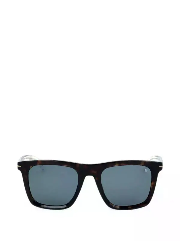 DB EYEWEAR BY DAVID BECKHAM Tortoiseshell-effect Square-frame Sunglasses