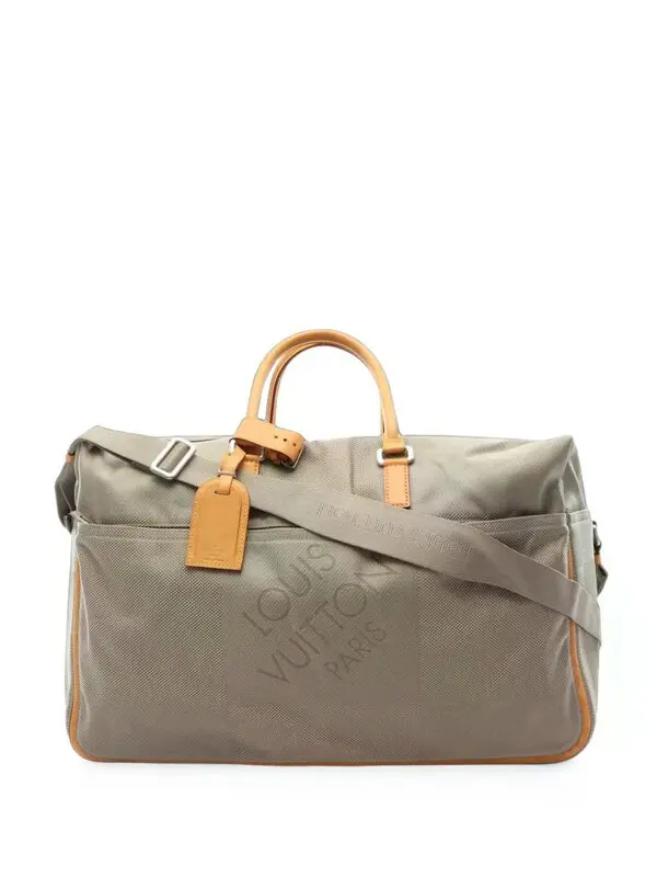 LOUIS VUITTON 2003 Damier Geant Souverain Travel Bag - Grey