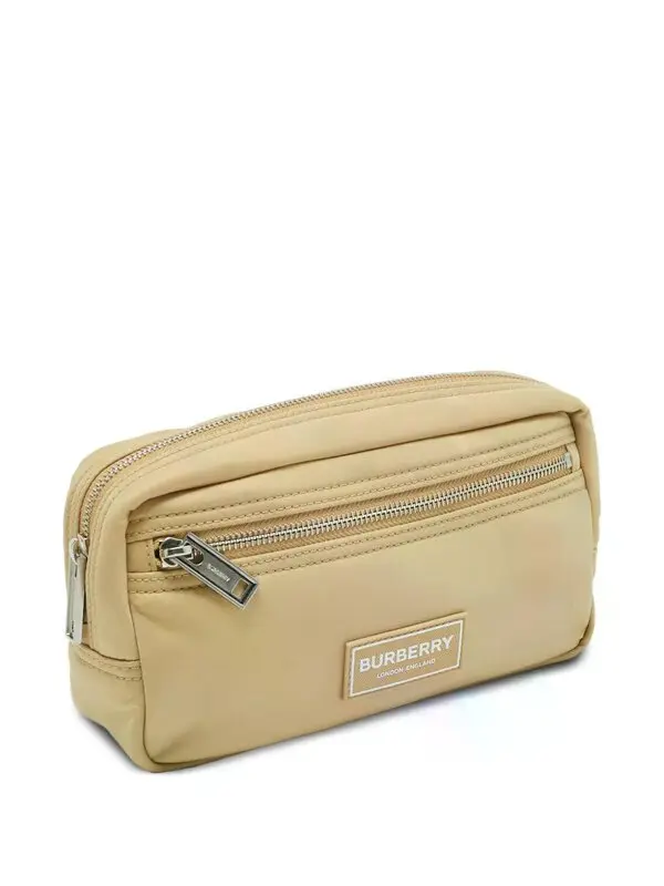 Burberry Wilton Logo Pouch Clutch Bag