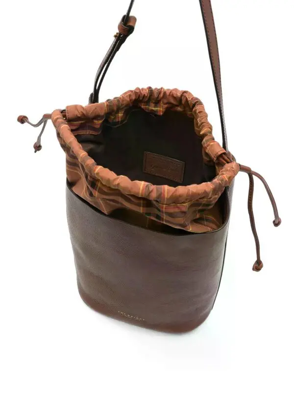 THE BRIDGE Logo-print Bucket Bag