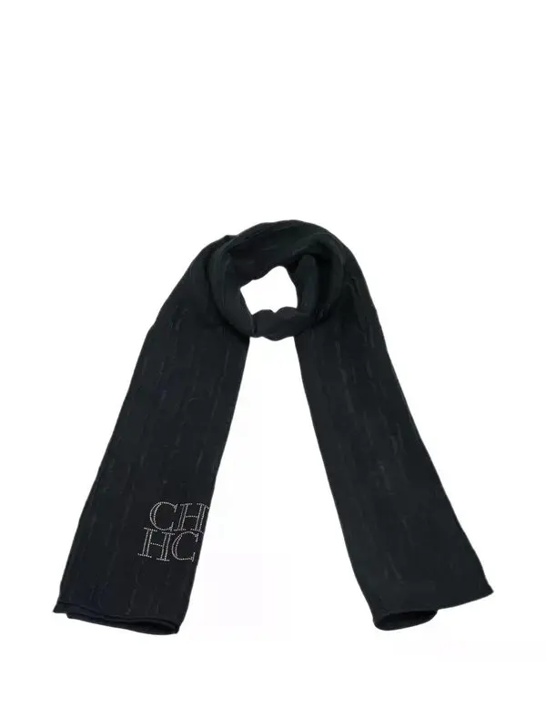 Carolina Herrera Monogram-pattern Scarf