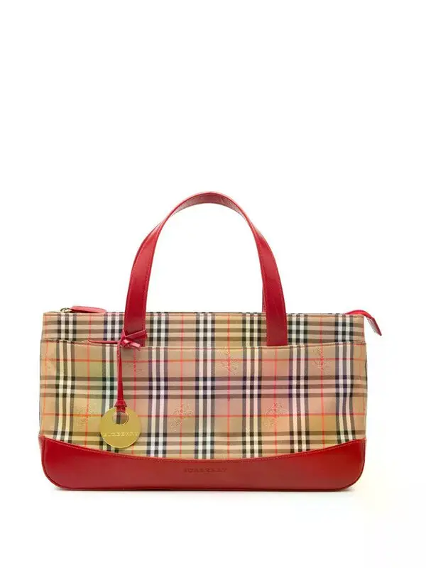 Burberry 2000-2017 Haymarket Check Canvas Handbag