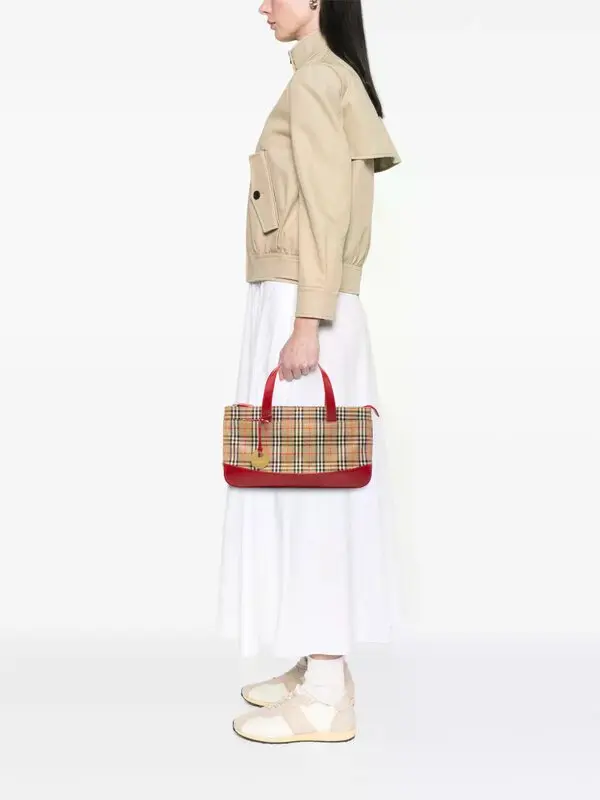 Burberry 2000-2017 Haymarket Check Canvas Handbag