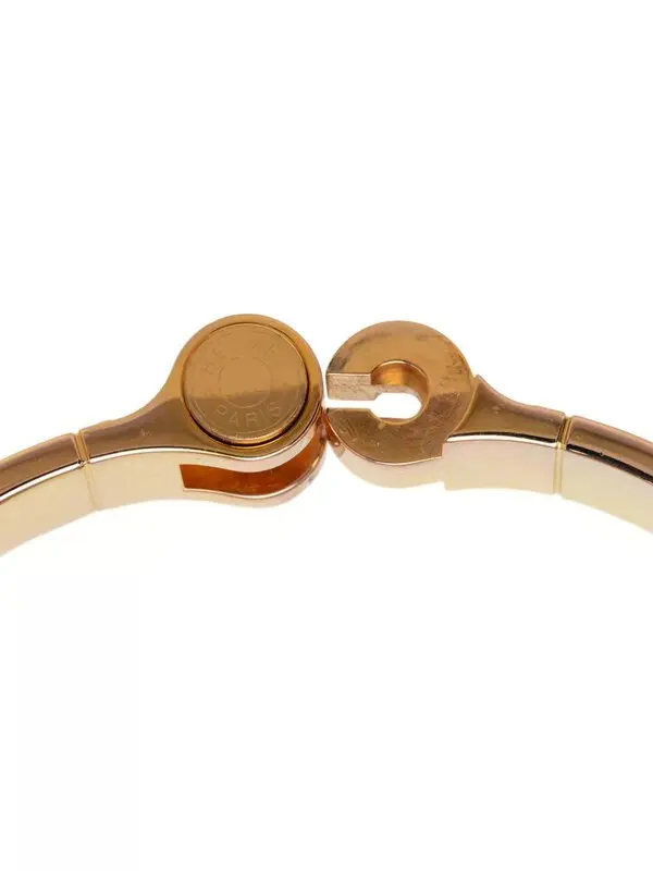 Hermès 2000-2026 Narrow Enamel Hinge Bracelet Pm Costume Bracelet