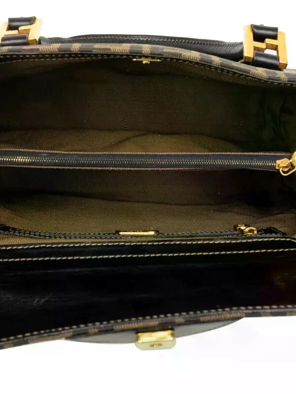 Fendi 20th Century Zucca Canvas Tote Bag