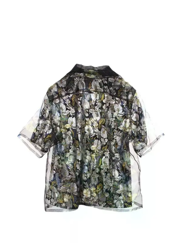 LOUIS VUITTON 2020s Layered Floral-pattern Aloha Shirt