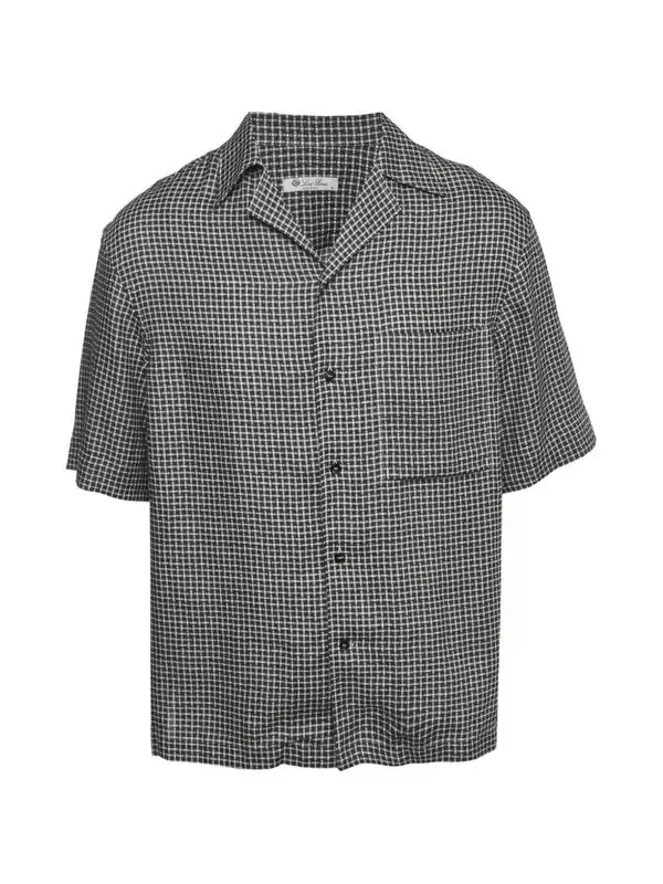 Loro Piana Federico Checked Shirt