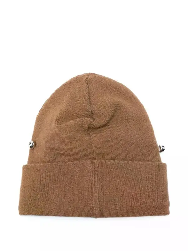 N°21 Crystal-embellished Beanie Hat