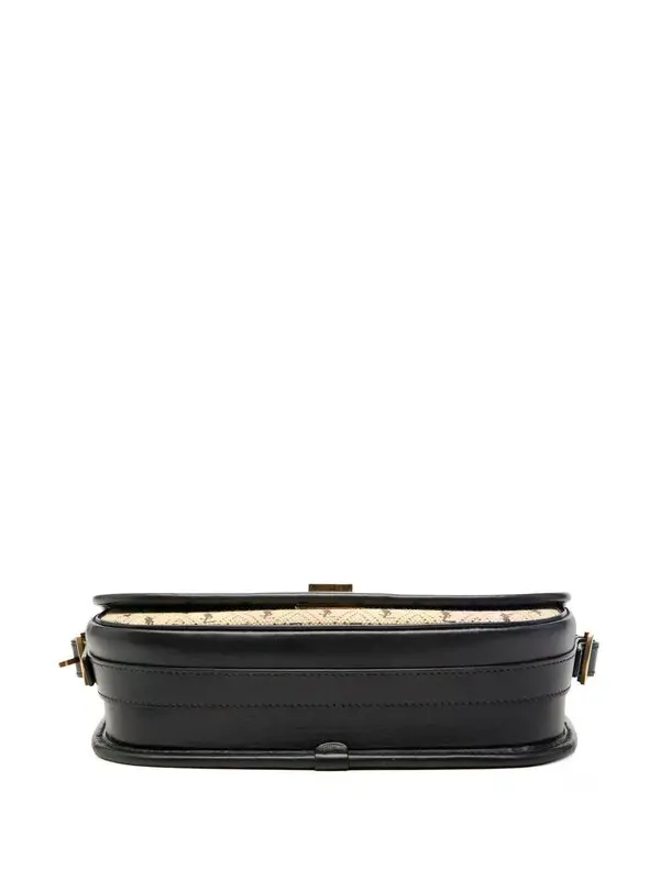 Saint Laurent 2019 Medium Canvas Monogram All Over Crossbody Bag