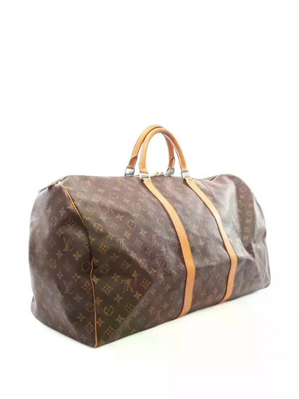 LOUIS VUITTON 1998 Monogram Keepall 60 Travel Bag
