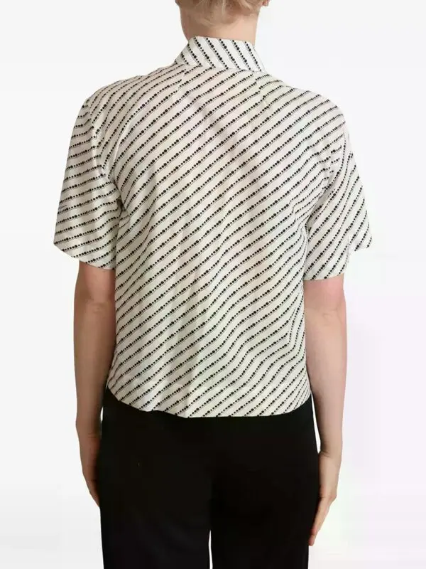Dolce & Gabbana Dotted-print Short-sleeve Shirt