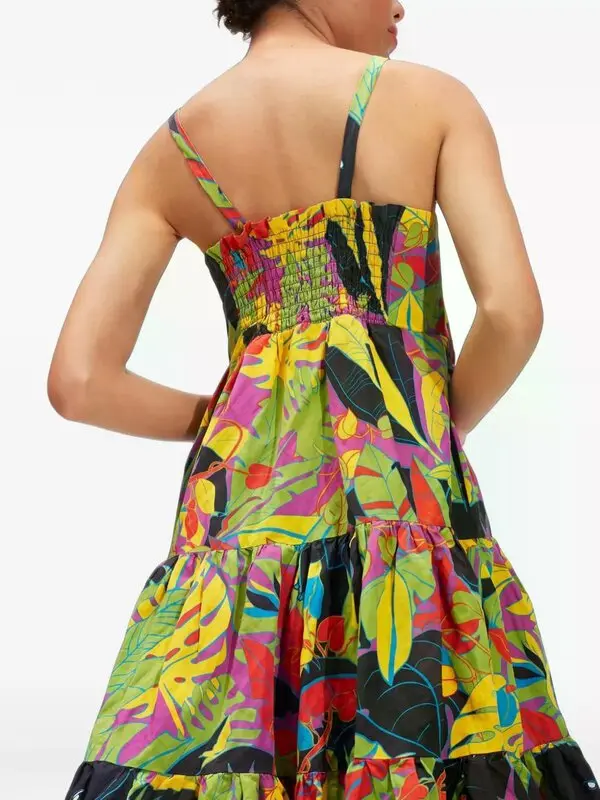 La DoubleJ Bouncy Tiered Cotton Dress