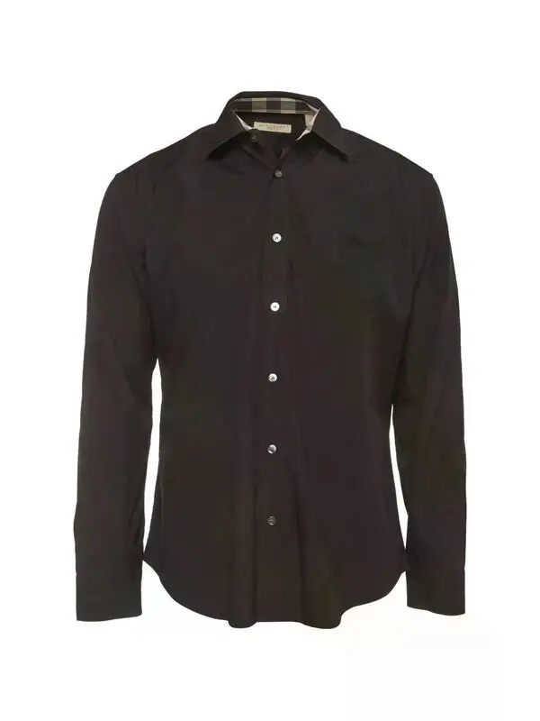 Burberry Logo-embroidered Shirt