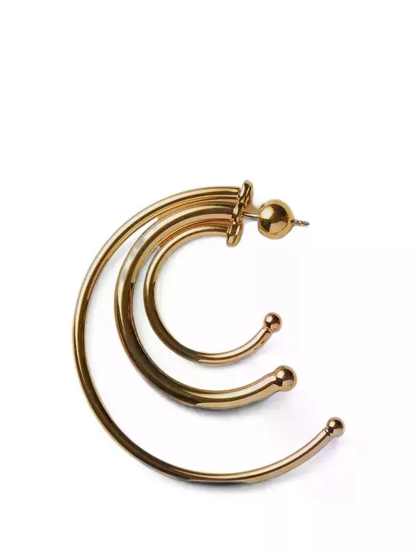 PANCONESI Solar Triple-hoop Earrings - Gold