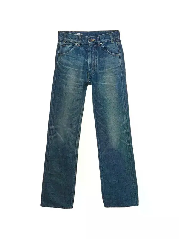 Celine High-rise Flared Jeans - Blue