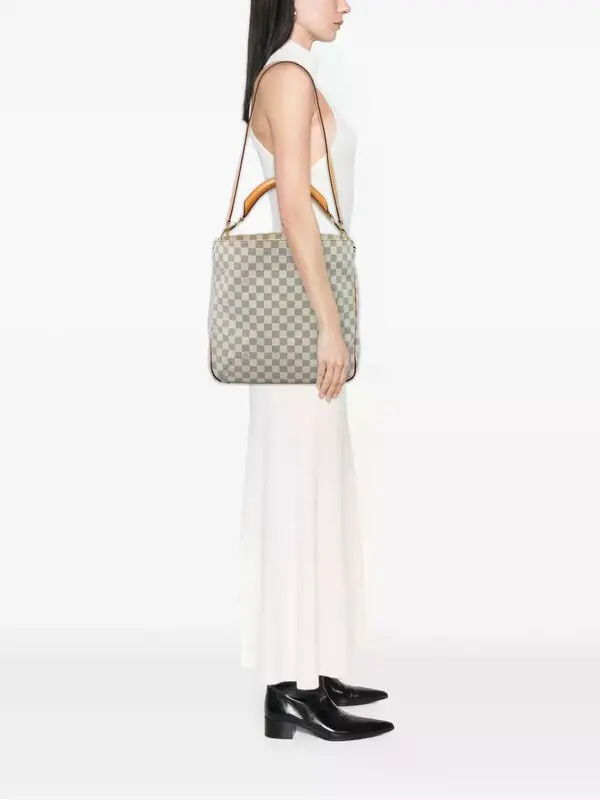 LOUIS VUITTON 2012 Damier Azur Soffi Satchel