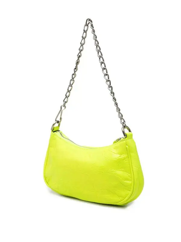 Balenciaga 2018-2026 Mini Lambskin Motocross Le Cagole Satchel