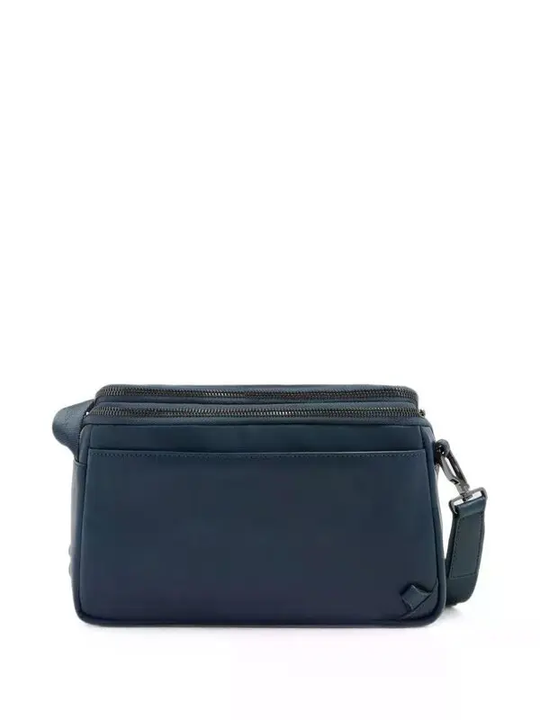 PIQUADRO Victor Logo-plaque Messenger Bag - Blue