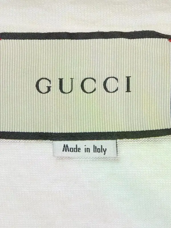Gucci Bee Xxv Distressed T-shirt