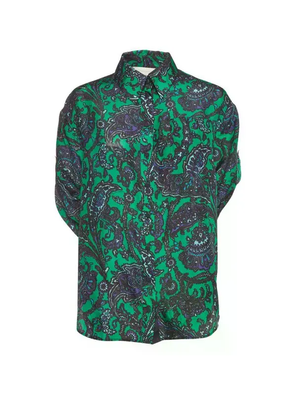 Zimmermann Tiggy Paisley-print Shirt