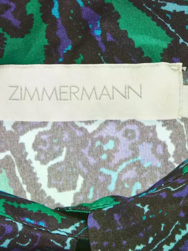 Zimmermann Tiggy Paisley-print Shirt