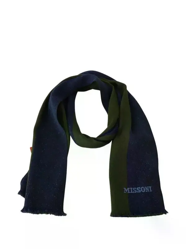 Missoni Logo-embroidery Scarf