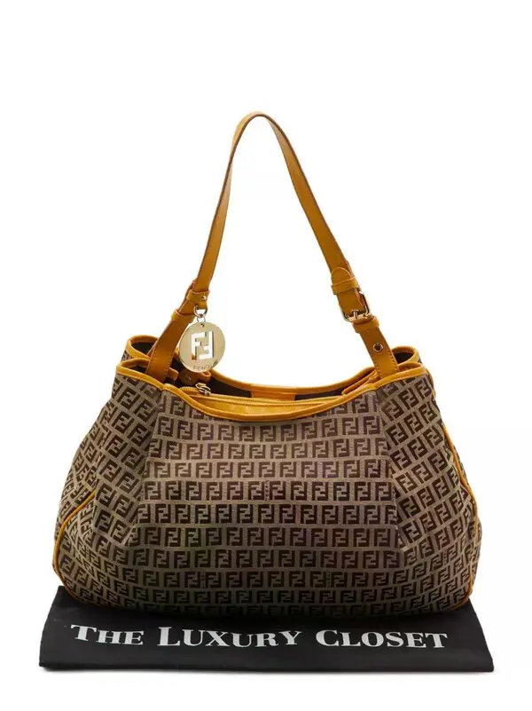 Fendi 2011 Zucchino Tote Bag