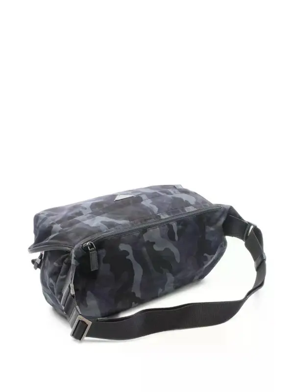 Prada 2010s Tessuto Camouflage Belt Bag