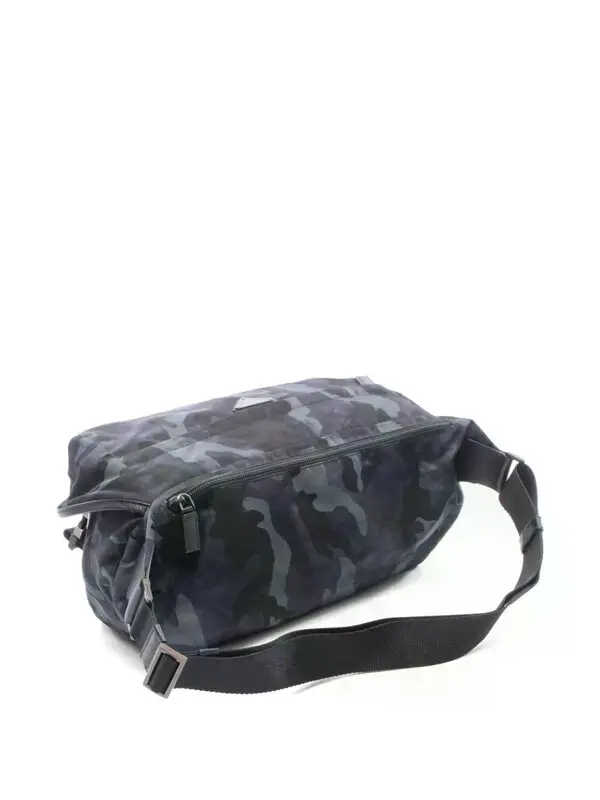 Prada 2010s Tessuto Camouflage Belt Bag