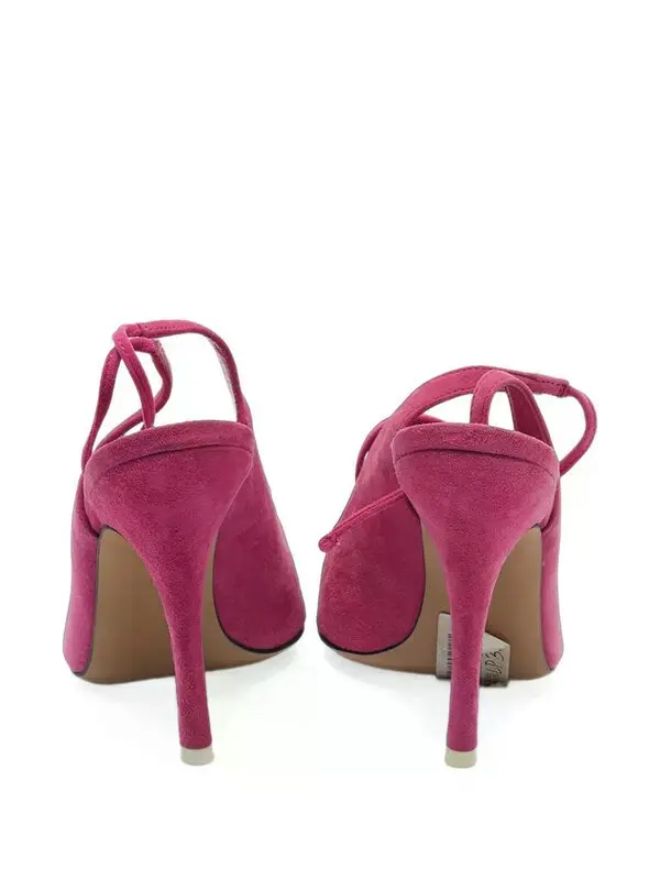 Attico Venus Ankle-tie Heeled Pumps